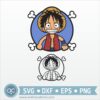 Vector de Monkey D. Luffy Vector SVG